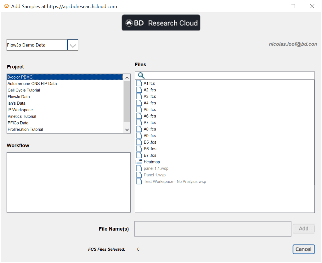 BD Research Cloud Integration - FlowJo Documentation | FlowJo ...