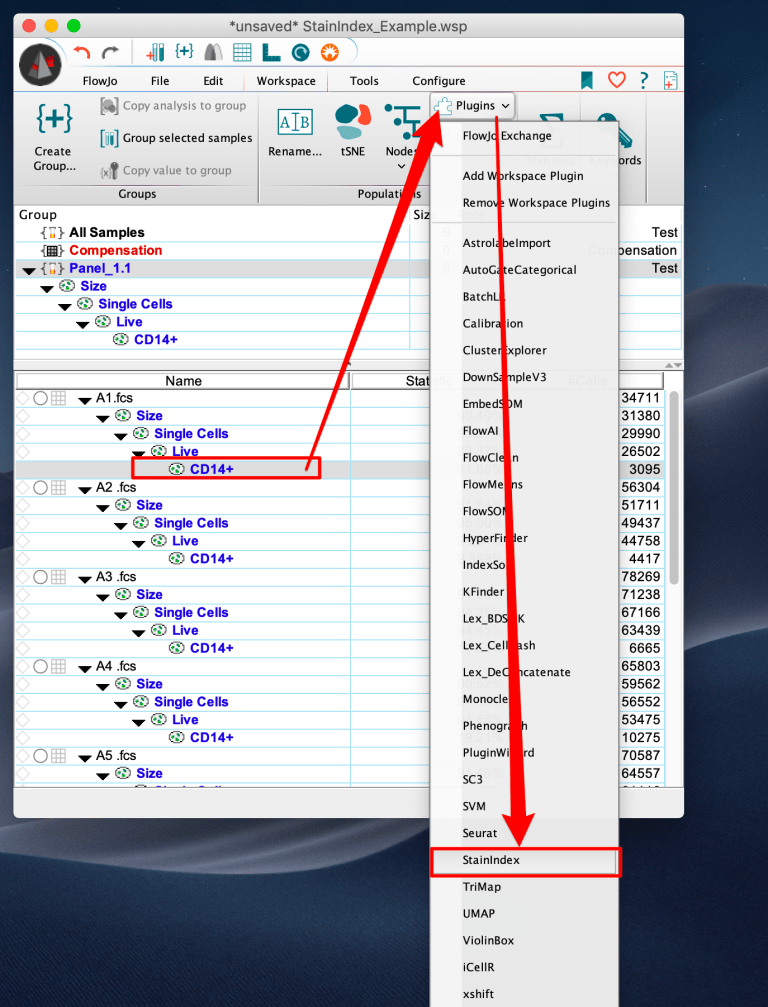 Stain Index - FlowJo Documentation | FlowJo Documentation ...