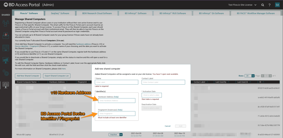 Manage Shared Computers Flowjo Documentation Flowjo Documentation